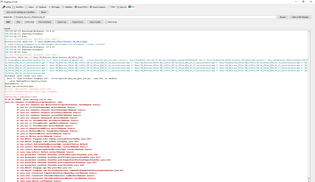 Issue with SpecLib generation · Issue #383 · Nesvilab/FragPipe · GitHub