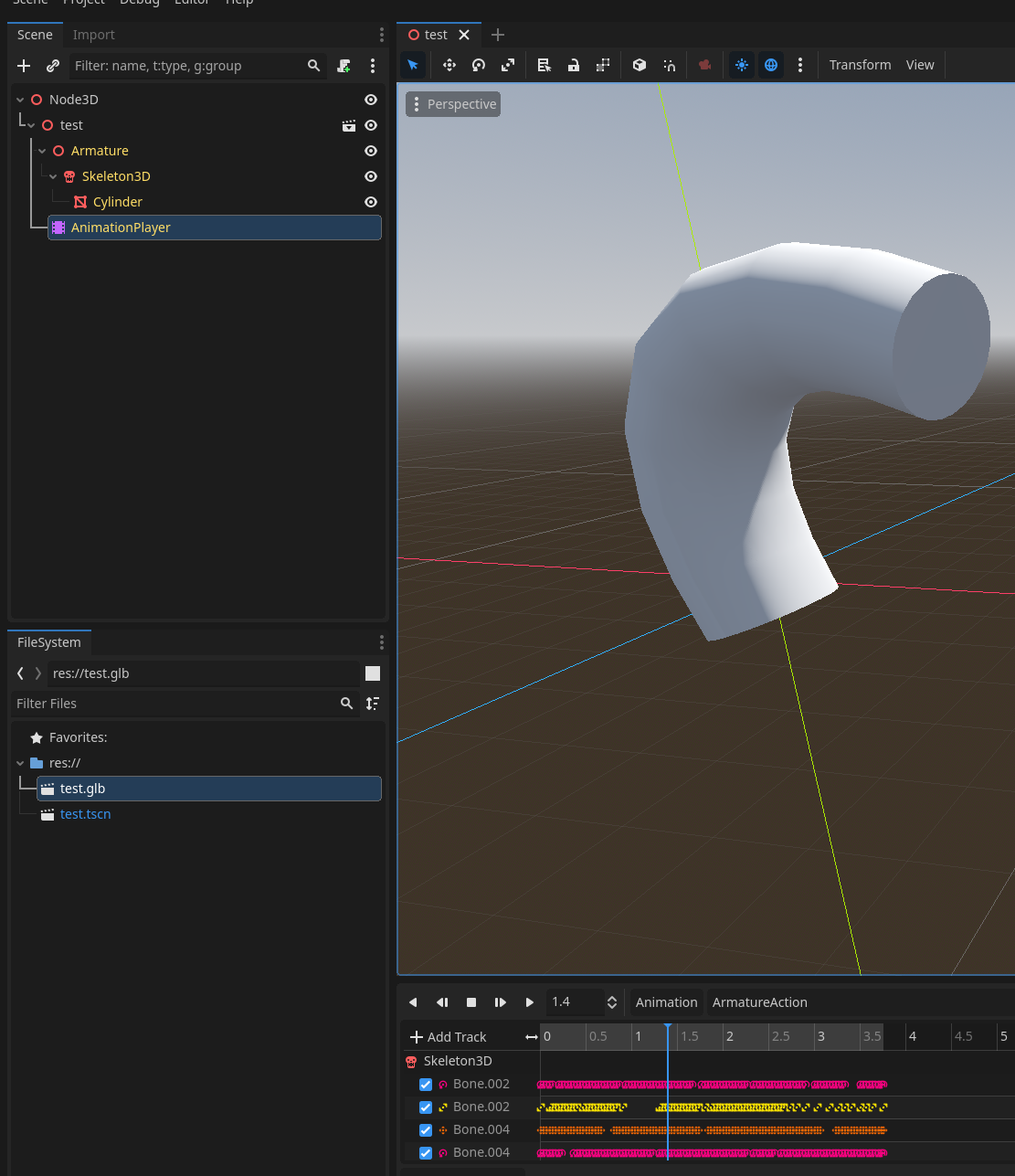 Potential skinning issue with glb files · Issue #84479 · godotengine/godot · GitHub