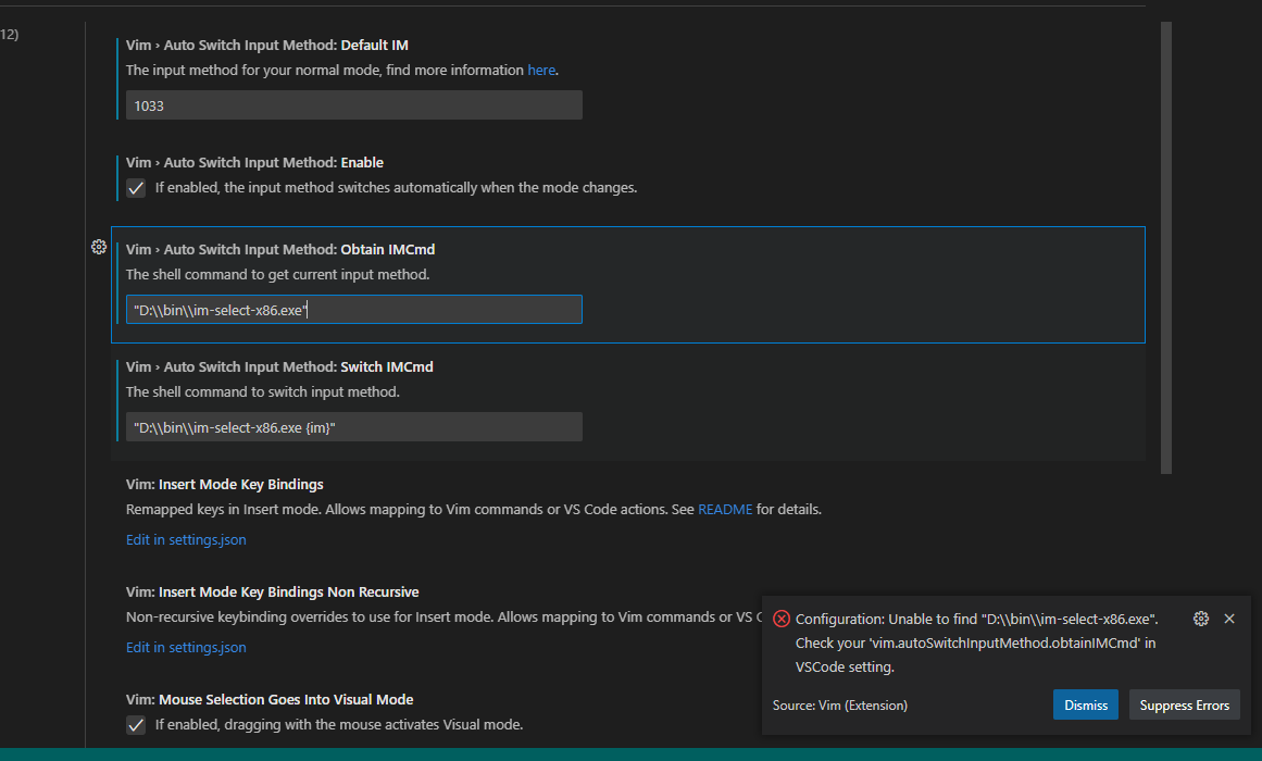 Configuration: Unable to find "D:\\bin\\im-select.exe". · Issue #40 · daipeihust/im-select · GitHub