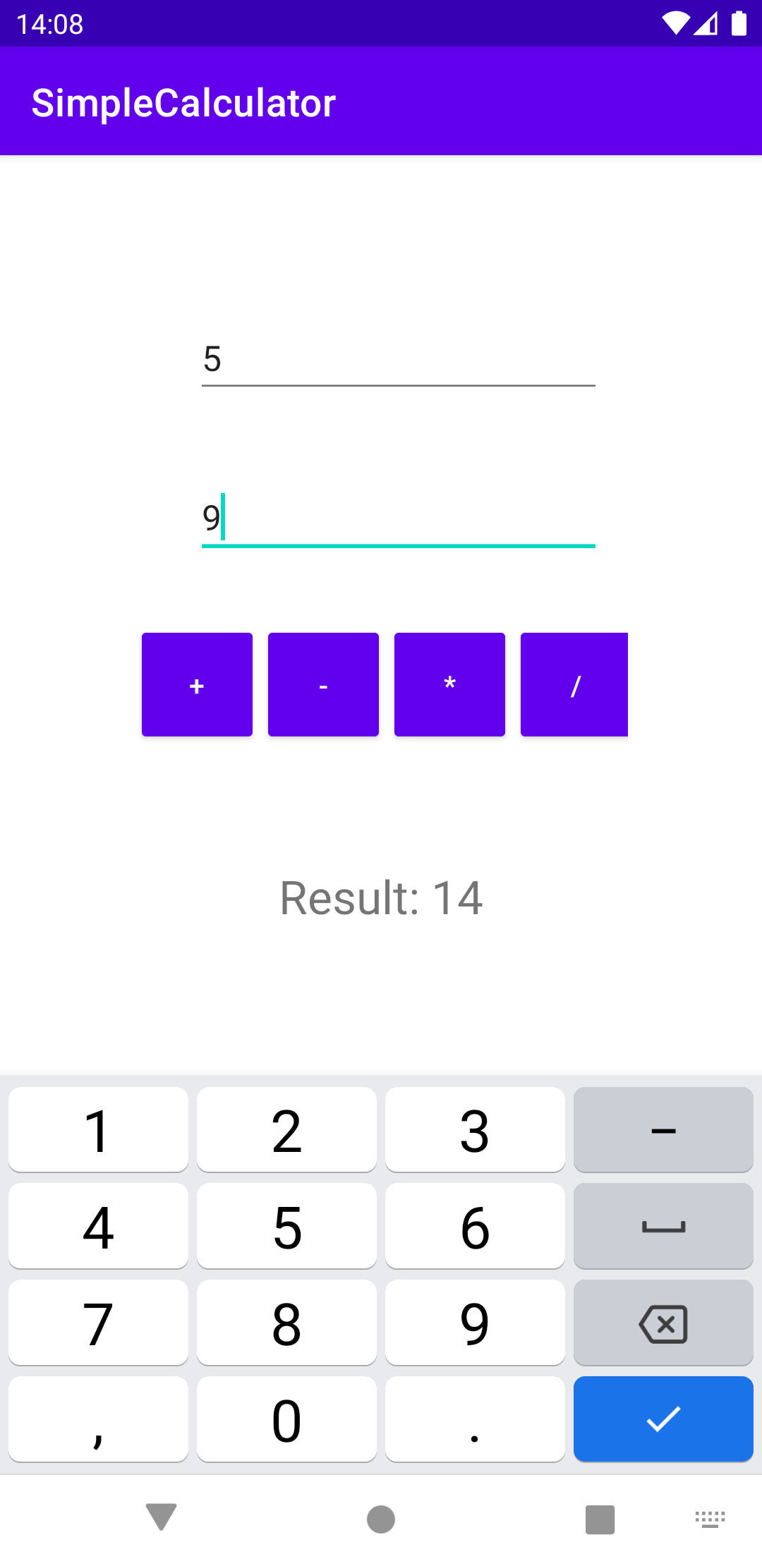 GitHub - emrekoyuncuu/SimpleCalculator