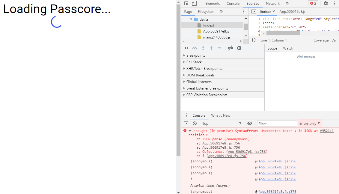 Passcore on NGINX Json error · Issue #621 · unosquare/passcore · GitHub