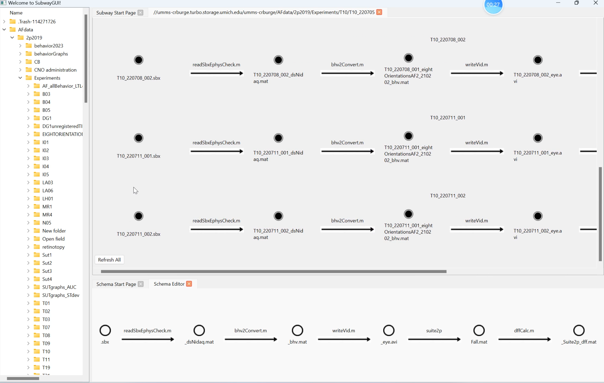 GitHub - selina-lii/subwayGUI: Intuitive tracker of experiment workflow & data files