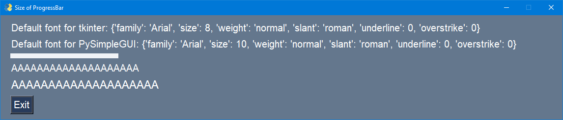 [ Enhancement] ProgressBar length size · Issue #4199 · PySimpleGUI ...