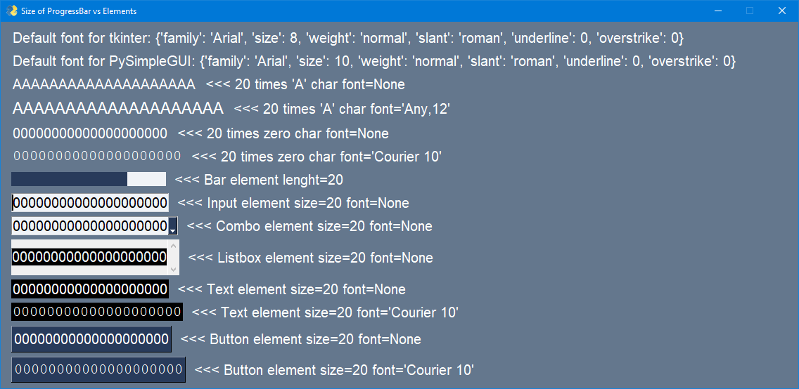[ Enhancement] ProgressBar length size · Issue #4199 · PySimpleGUI/PySimpleGUI · GitHub