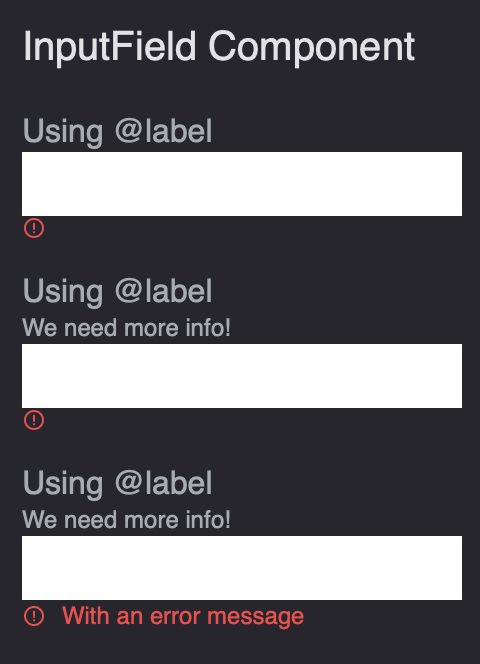 Create field component · Issue #10 · CrowdStrike/ember-toucan-core · GitHub