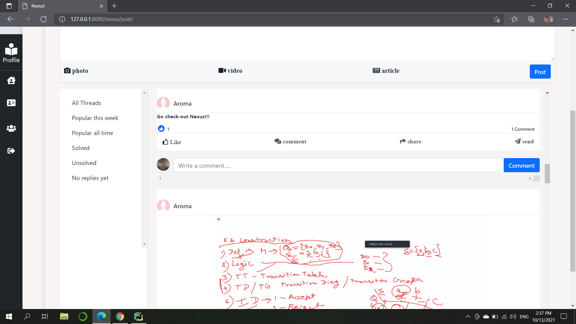 GitHub - ProfessionalGeeko/NEXUS