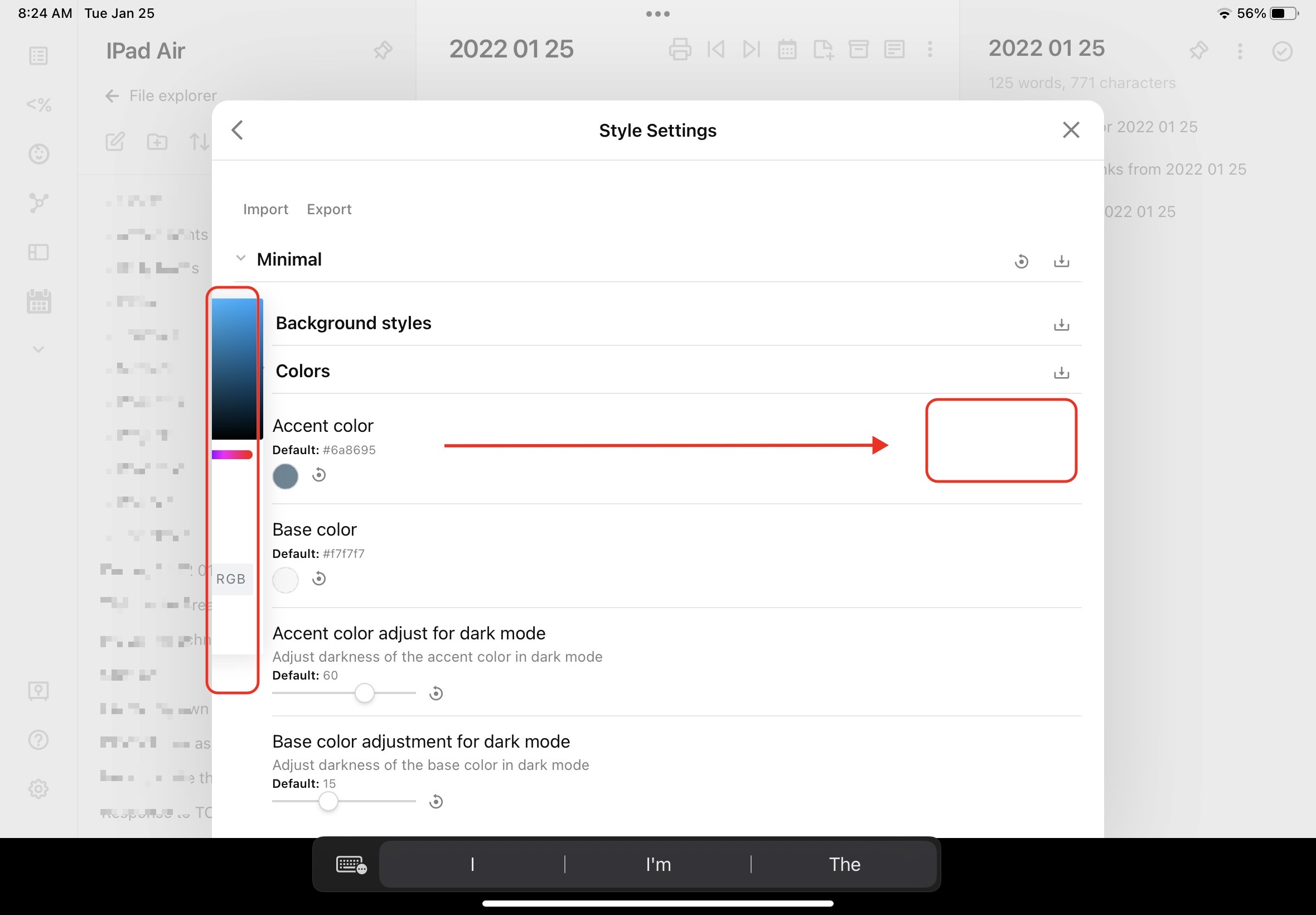 Having issue with Color picker · Issue #152 · kepano/obsidian-minimal · GitHub