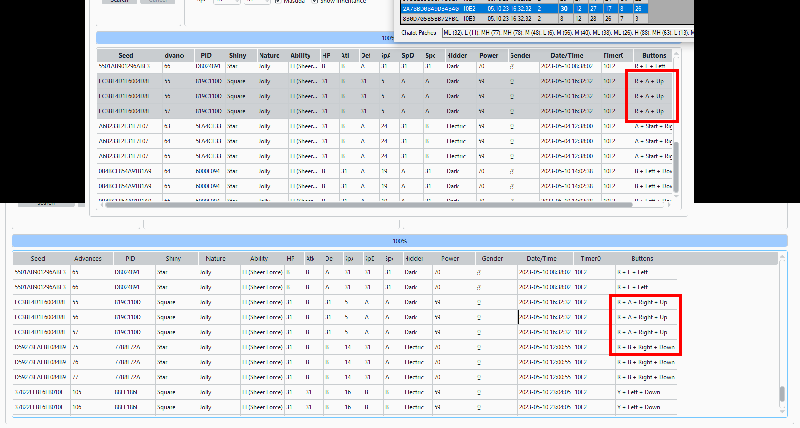 Keypresses sometimes not shown correctly in smaller window + cosmetic ...