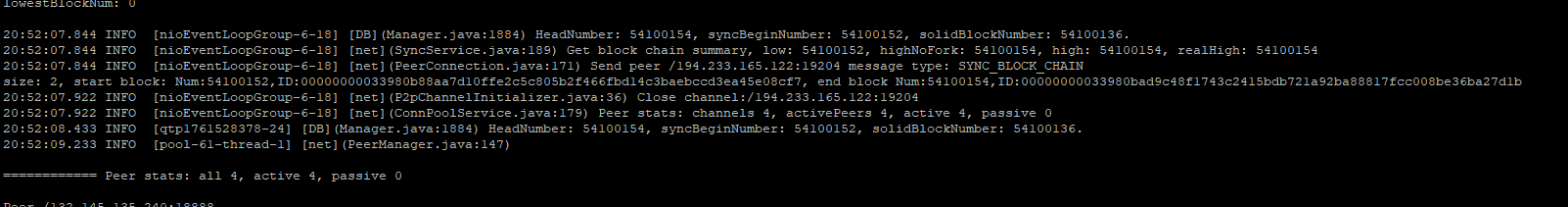 Problem Own Tron Node `stuck` In Block And Can T Get New Block · Issue 5466 · Tronprotocol Java