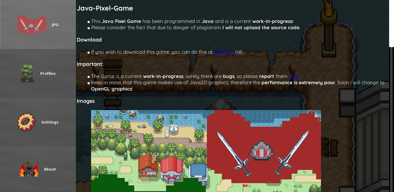 GitHub - thevicraft/jpg-launcher: A universial Launcher for the Java ...