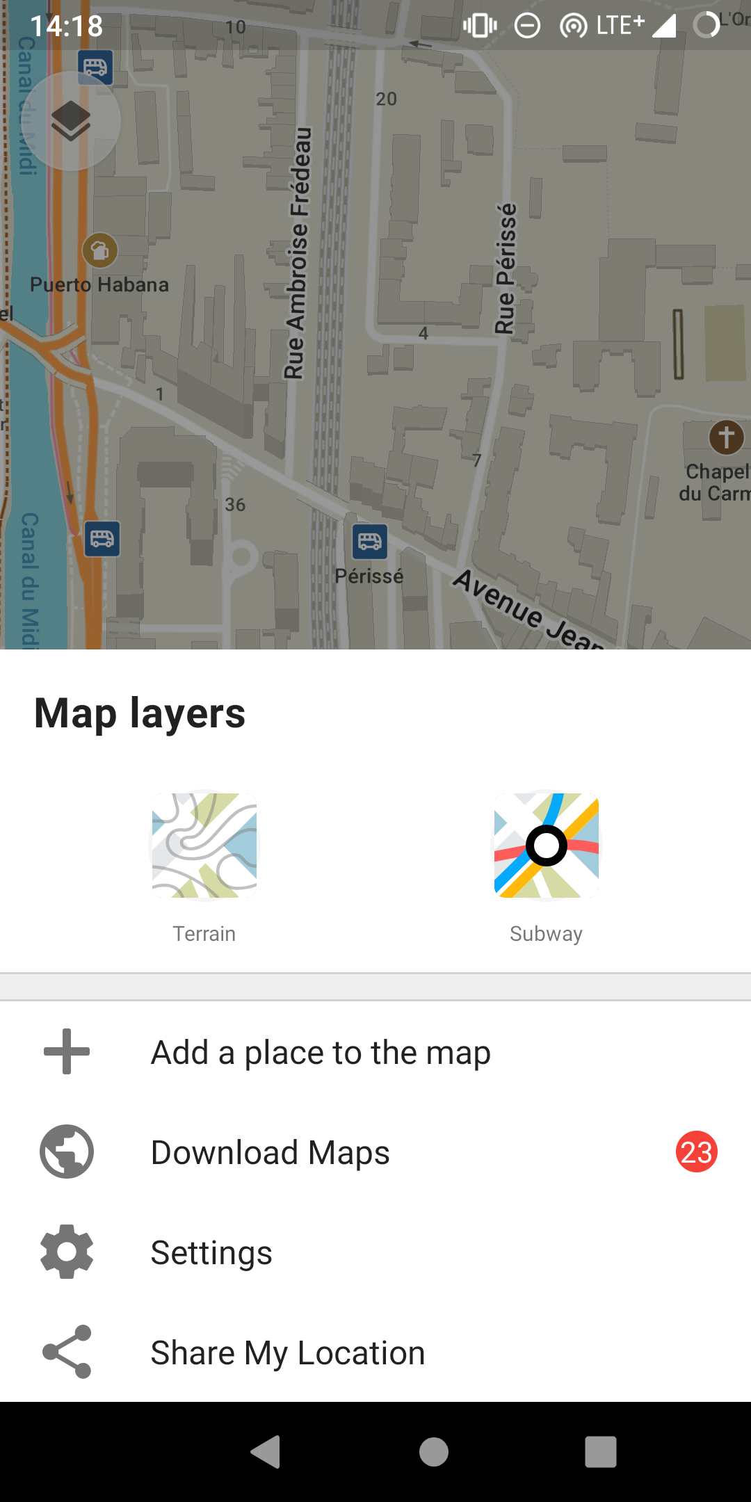 Bottom menu consistency on Android · Issue #1745 · organicmaps ...