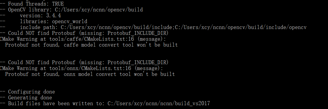 Windows编译的时候找不到protobuf · Issue 2845 · Tencentncnn · Github