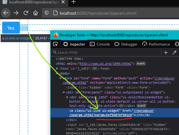 o:param doesn't use the specified converter on ajax update when partial state saving is disabled ...