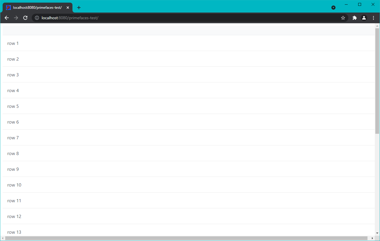 Layout: dataTable with percentage scrollHeight is wrongly sized · Issue #563 · primefaces ...