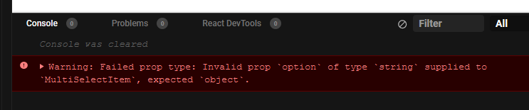 MultiSelect: warning in console when using string array as options · Issue #1445 · primefaces ...