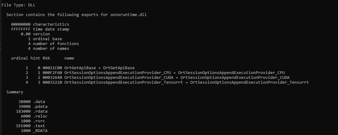 Failed to load Library - OnnxRuntime Yolov5 GPU Support C# · Issue #10336 · microsoft ...