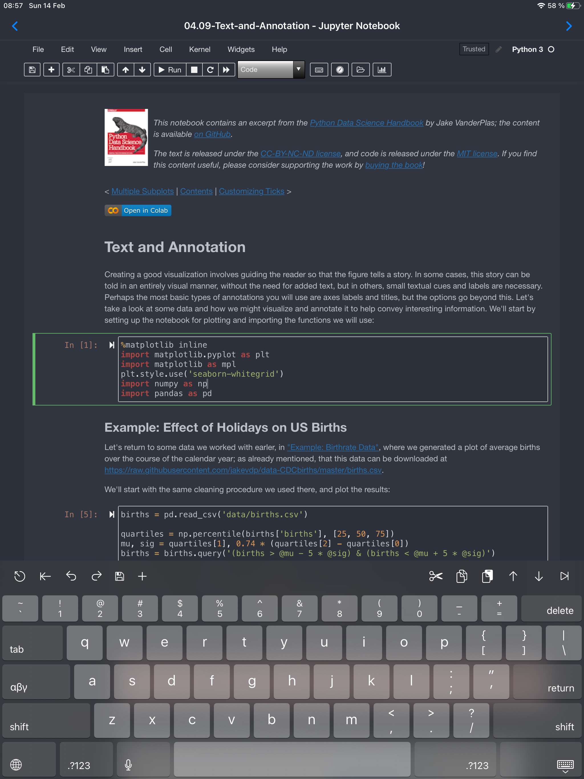 Extended keyboard · Issue #149 · holzschu/Carnets · GitHub