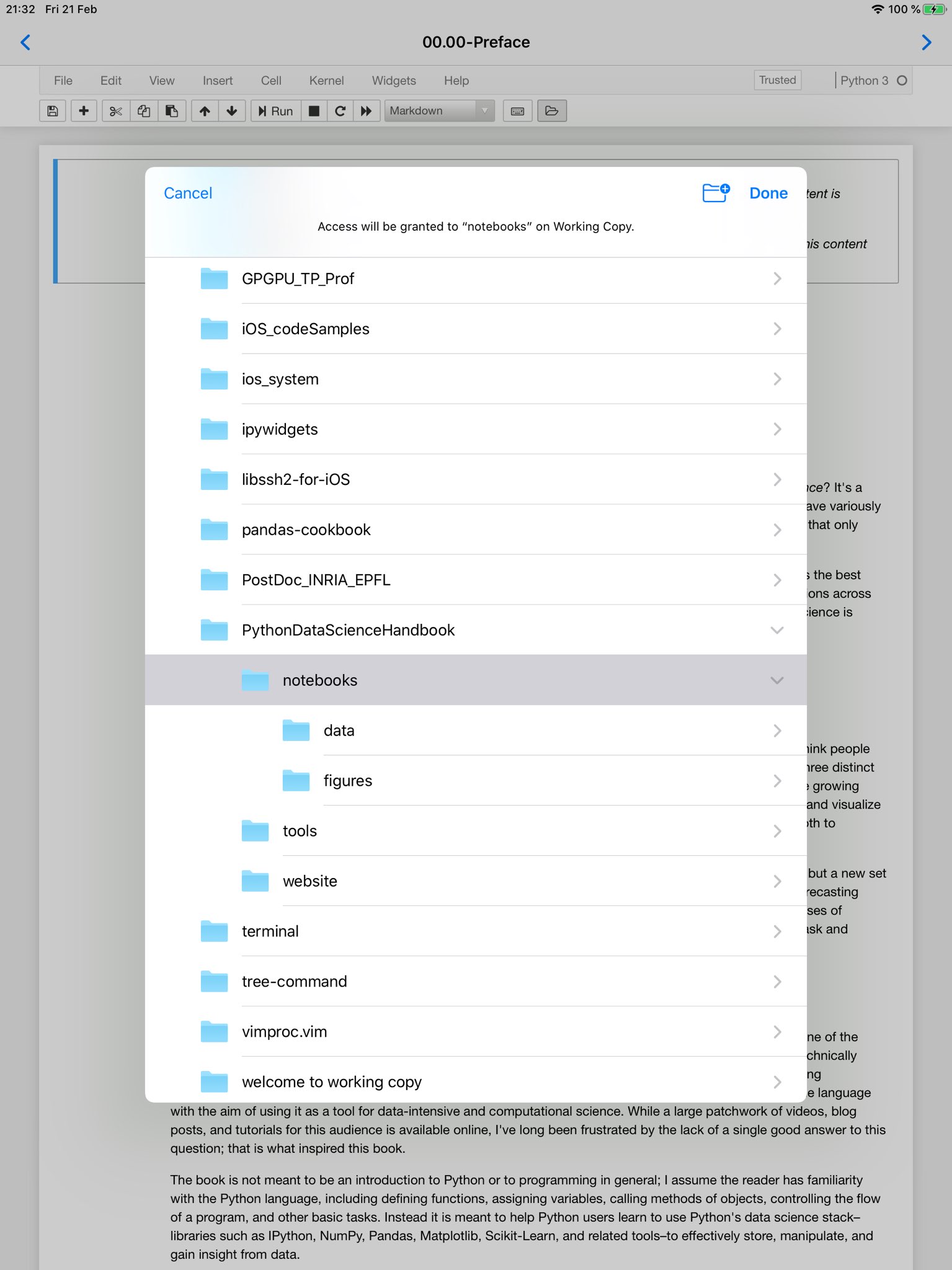 Cannot save Jupyter notebook file in iCloud directory · Issue #102 · holzschu/Carnets · GitHub