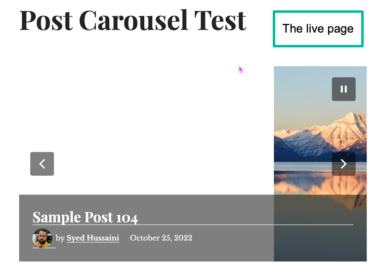 Resonar Post Carousel Block Cuts Off The Image In Live View · Issue 6712 · Automatticthemes 8844