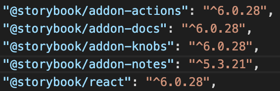 Getting: - No inputs found for this component. Read the docs - when using addons-docs · Issue ...