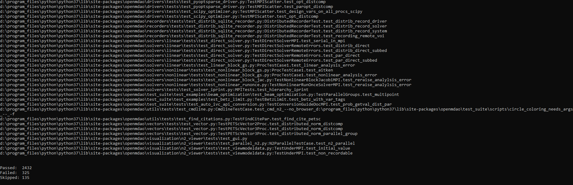 Openmdao Does Not Read Microsoft Mpi Among Other · Issue 1975 · Openmdaoopenmdao · Github