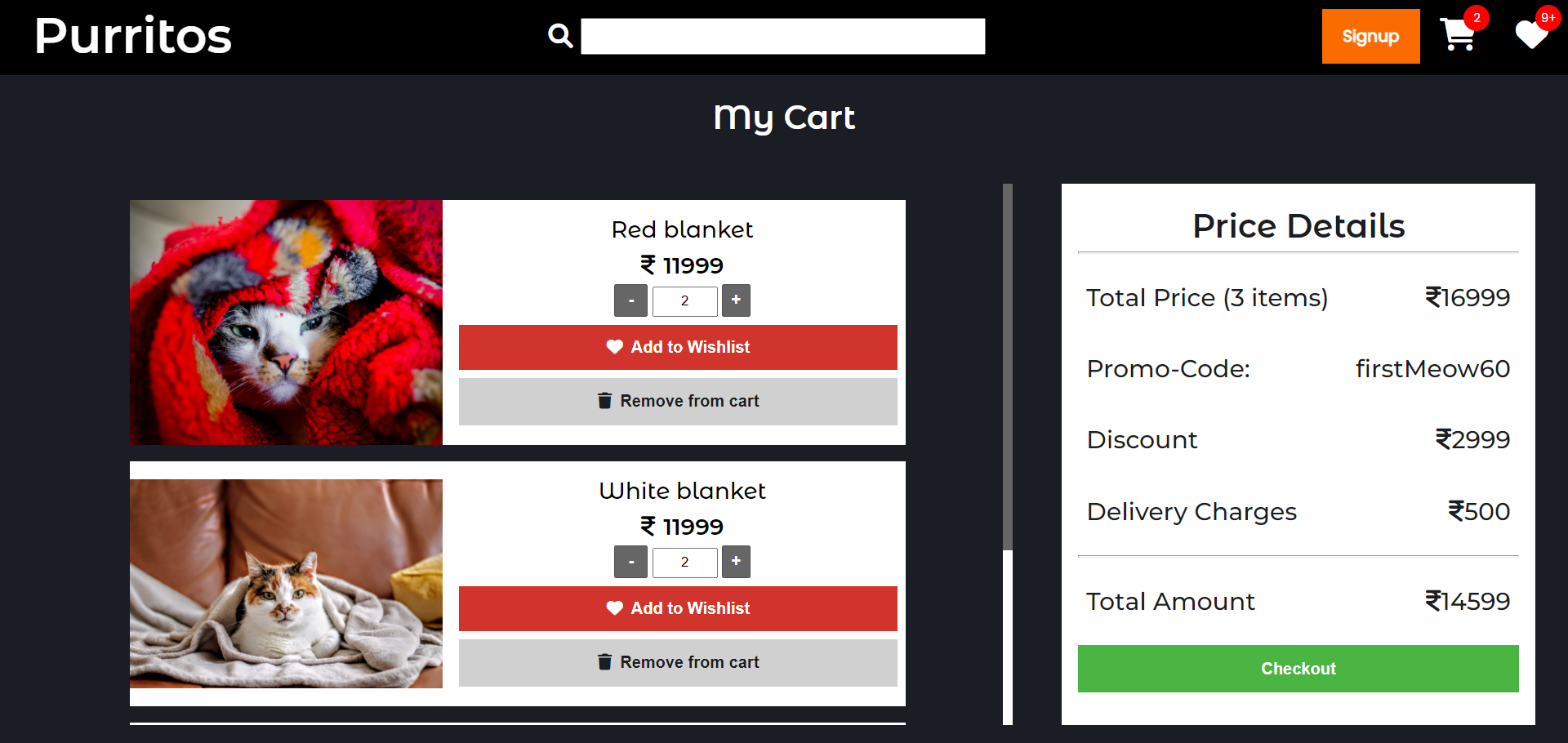 GitHub - Sameony/Purrito: E commerce website in the making