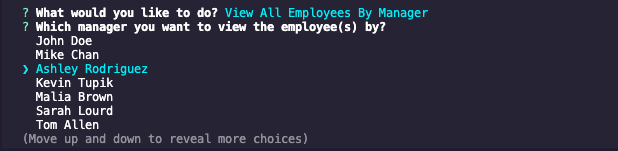 GitHub - rizznn/employee-tracker: This is a a command-line application that helps manage a ...