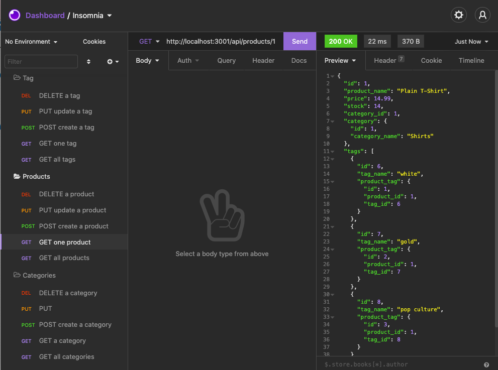GitHub - rizznn/e-commerce-back-end: This is a back end for an e-commerce site. It includes a ...