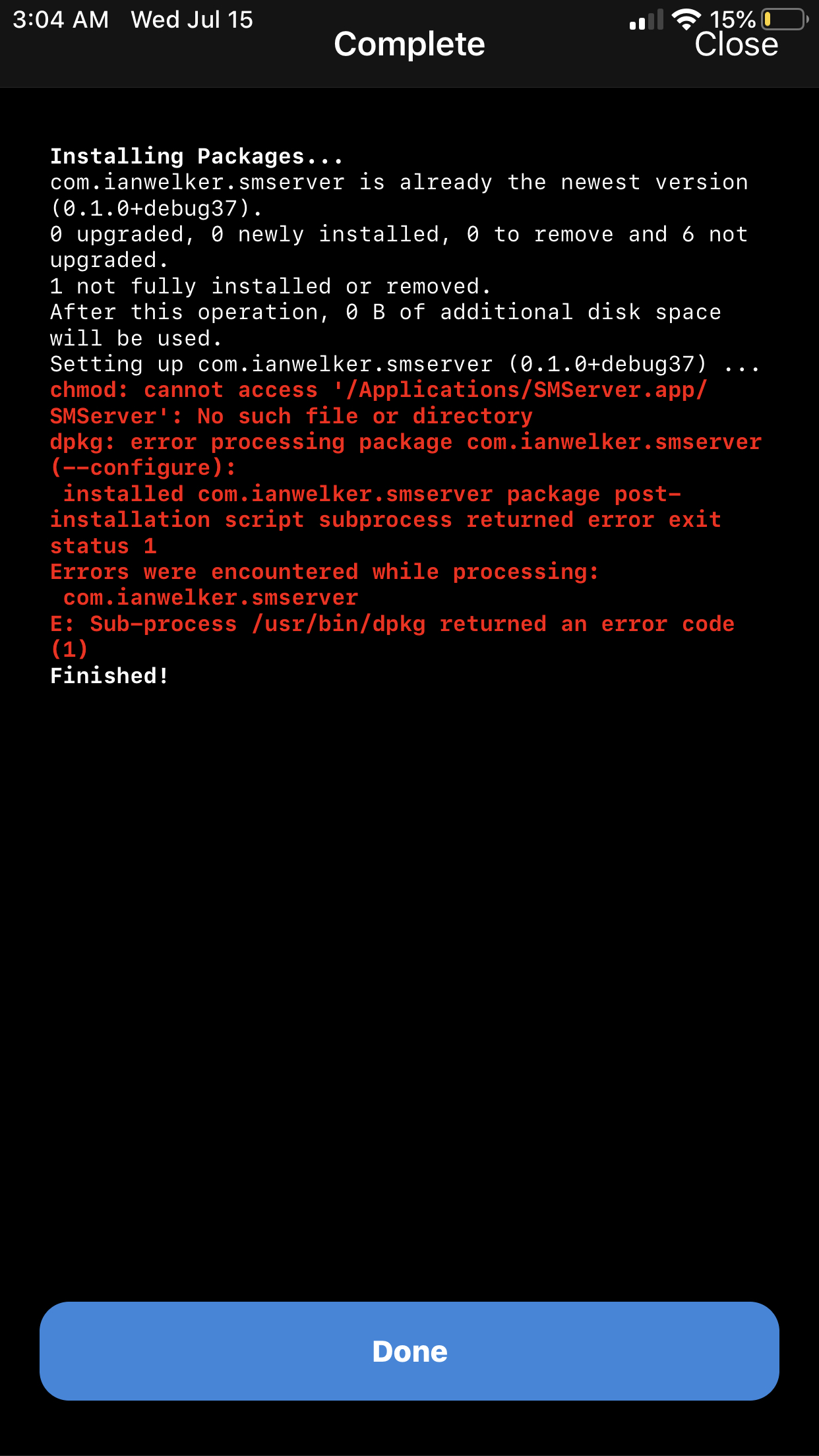 App crashing and server restarting after entering password on computer · Issue #2 · itsjunetime ...