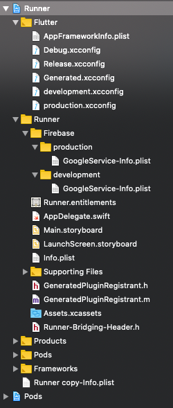 Flutter Duplicate GoogleService-Info · Issue #6029 · firebase/firebase-ios-sdk · GitHub