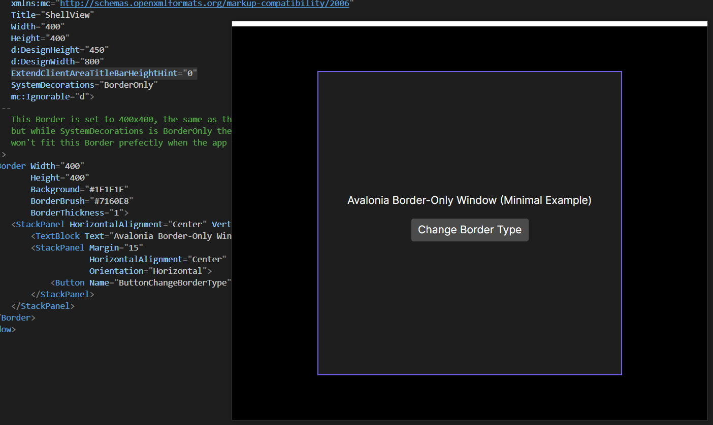 Drag/Dropping Window to Maximized Cuts Taskbar (BorderOnly Deco) · Issue #11685 · AvaloniaUI ...