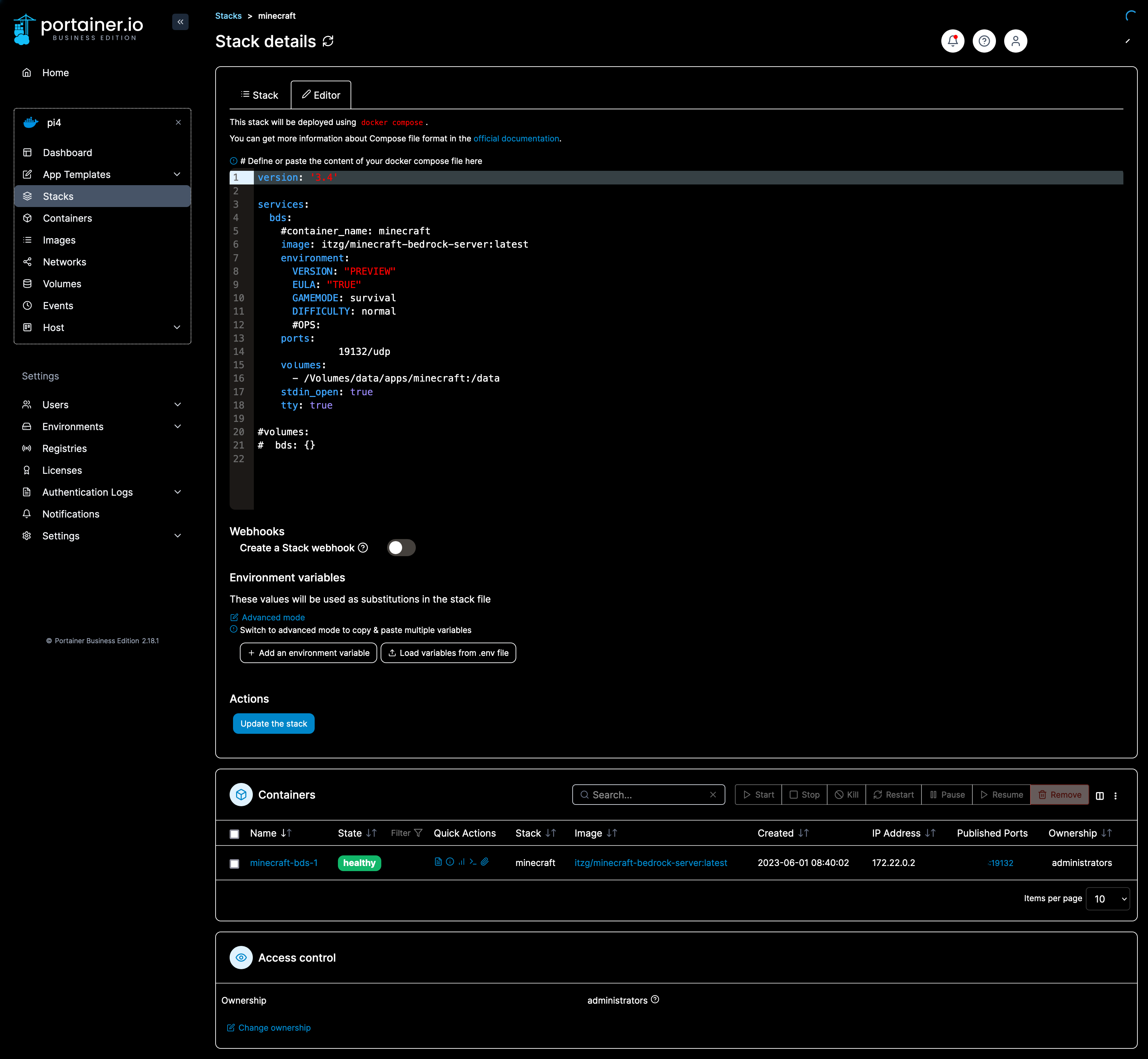 Error Unable To Find Bedrock Server Process · Issue 327 · Itzg Docker Minecraft Bedrock Server