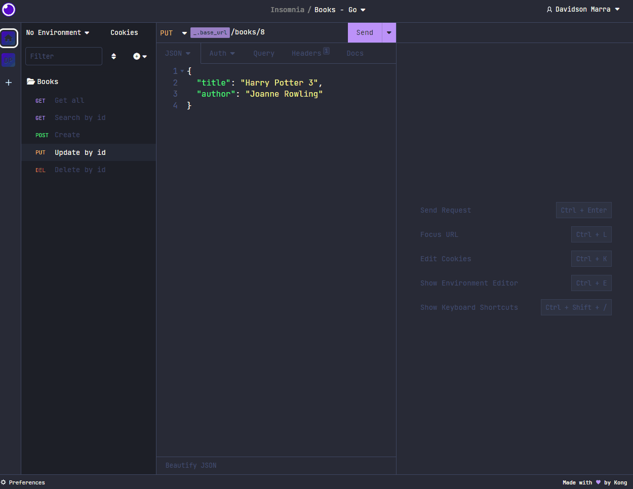 GitHub - davidsonmarra/Simple-CRUD-Go