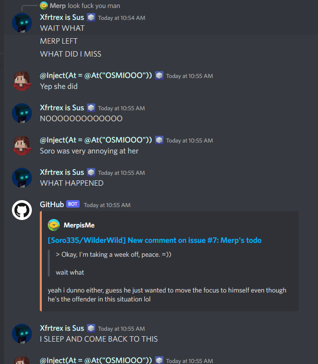 Merp's todo · Issue #7 · FrozenBlock/WilderWild · GitHub