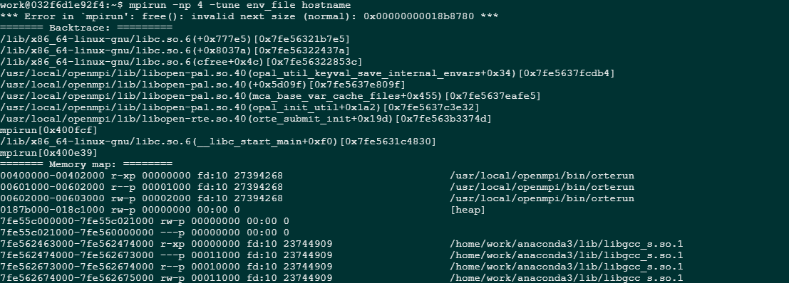 Mpirun Realloc Invalid Next Size · Issue 8117 · Open Mpiompi · Github
