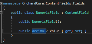 NumericField only accepts Integers · Issue #8356 · OrchardCMS ...