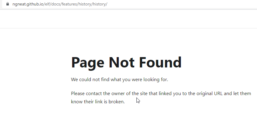 Search results in docs site redirects to 404 pages · Issue #387 · ngneat/elf · GitHub