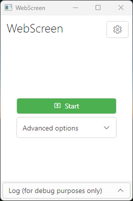 GitHub - fadhil3310/WebScreen: Stream your screen over local internet ...