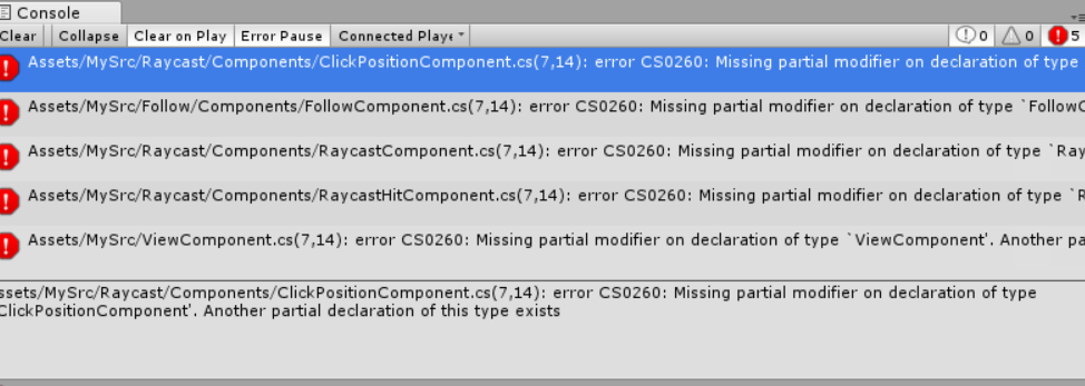 Partial Component error · Issue #491 · sschmid/Entitas · GitHub