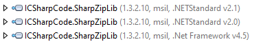 The DLLs in version 1.3.x of the nuget package all target NET45 · Issue #609 · icsharpcode ...