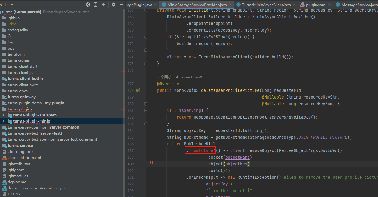 PublisherUtil.fromFuture · Issue #1072 · turms-im/turms · GitHub
