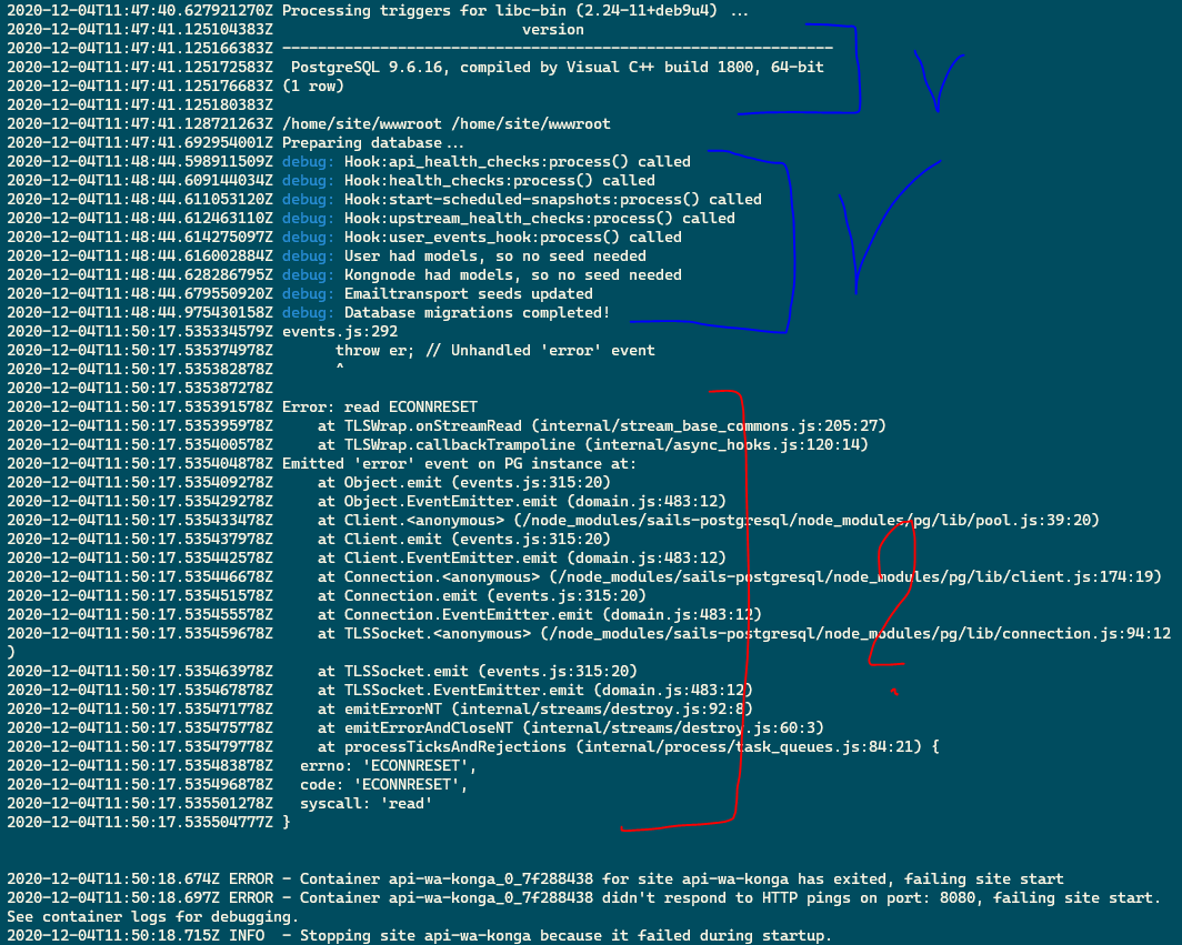 PostgreSQL: Database preparation works but app cannot connect (ECONNRESET) · Issue #645 ...