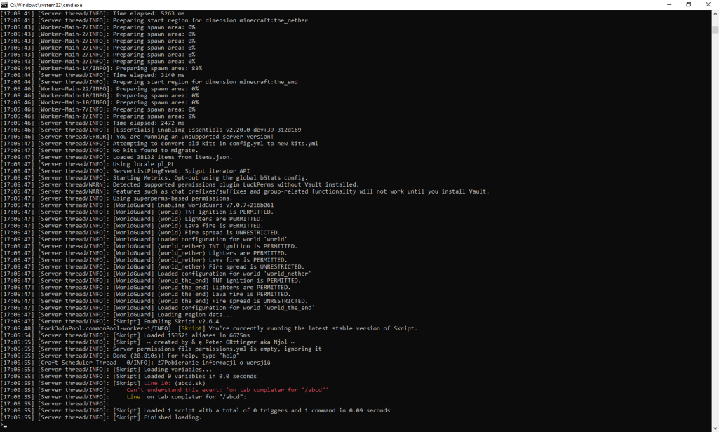 Can't understand this event: on tab complete of /abcd · Issue #5394 · SkriptLang/Skript · GitHub
