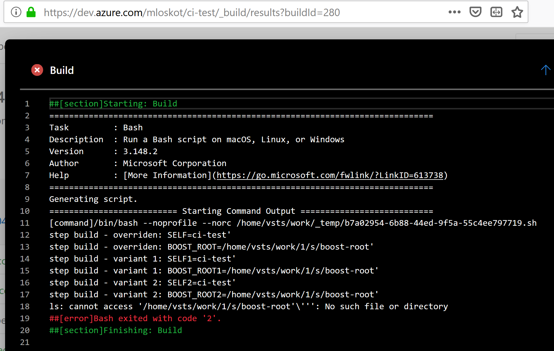 Comments in steps.bash break variables set with task.setvariable (trailing apostrophe) · Issue ...