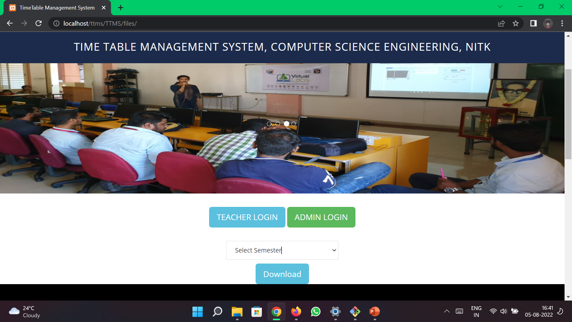 GitHub - Sourav04-go/Time-monitoring-system: The manual timetable ...