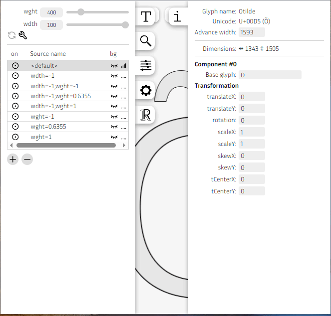 Sidebar and tab issue · Issue #843 · googlefonts/fontra · GitHub