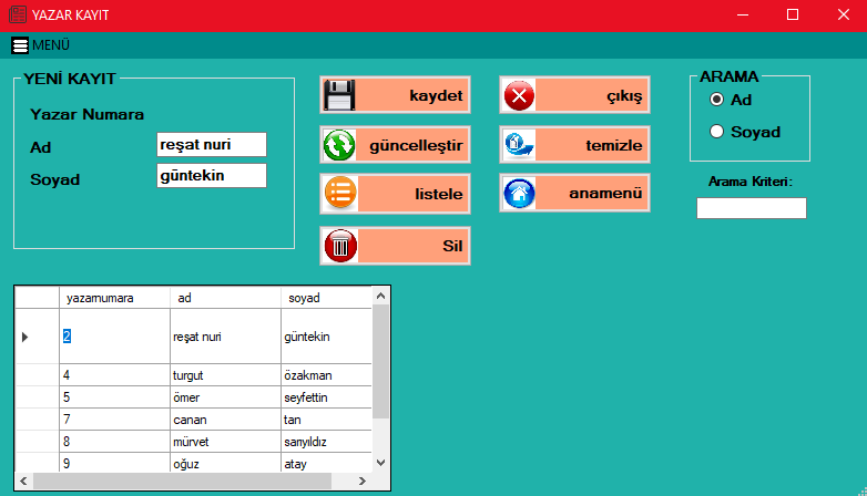 GitHub - Selva-Nur-Boztas/KutuphaneOtomasyonu: Library Automation Project with C#(windows forms ...