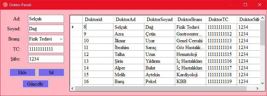 GitHub - Selva-Nur-Boztas/HastaneOtomasyonu: Hospital Automation Project with C#(windows forms ...