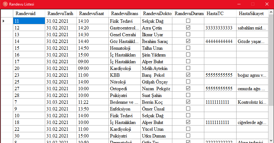 GitHub - Selva-Nur-Boztas/HastaneOtomasyonu: Hospital Automation Project with C#(windows forms ...