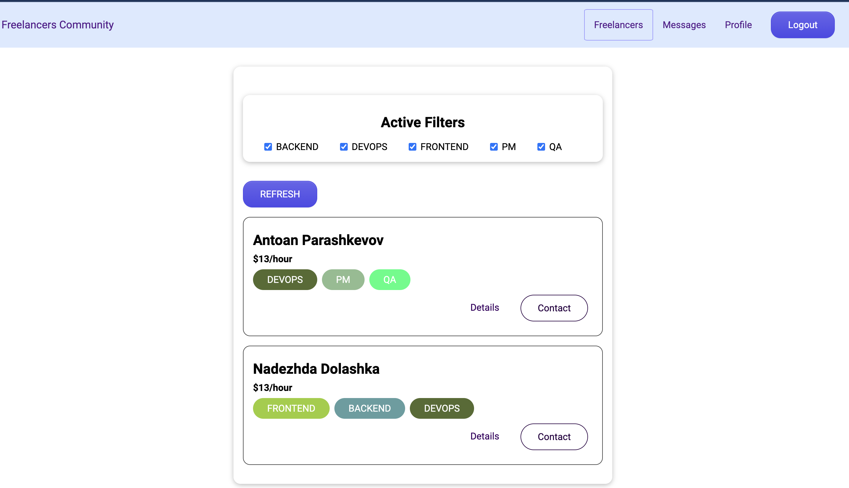 GitHub - antoanparashkevov/find-a-freelancer-angular